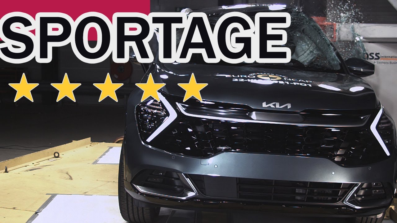 Kia Sportage (2021-) Euro NCAP Crash Test Results - YouTube