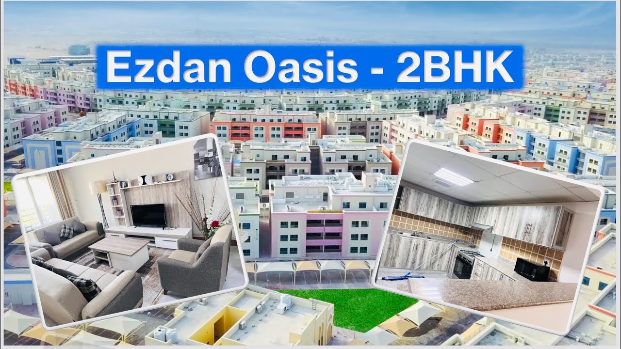 Ezdan Oasis 2 BHK Tour 🎥#qatar - YouTube