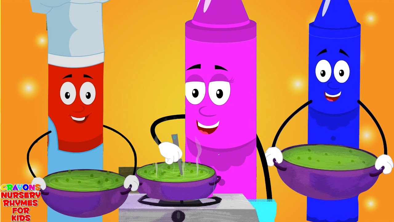 Peas Porridge Hot Song & More Nursery Rhymes - YouTube