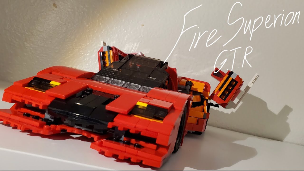 Fire Superion G.T.R Lego MOC | Future GPX Cyber Formula - YouTube