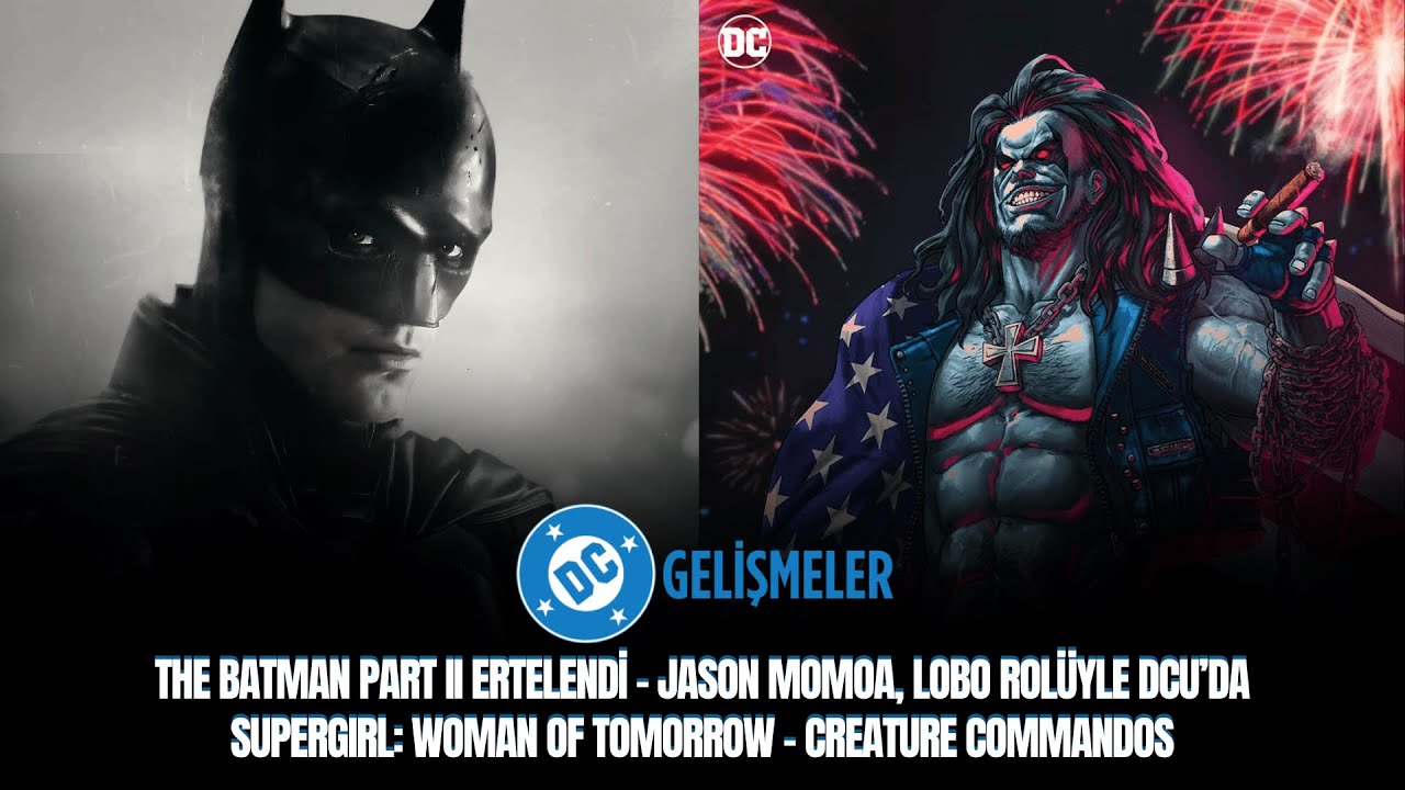 DC GELİŞMELER | DCU, Batman'ine İlk Bakış, Batman Part II Ertelendi ...