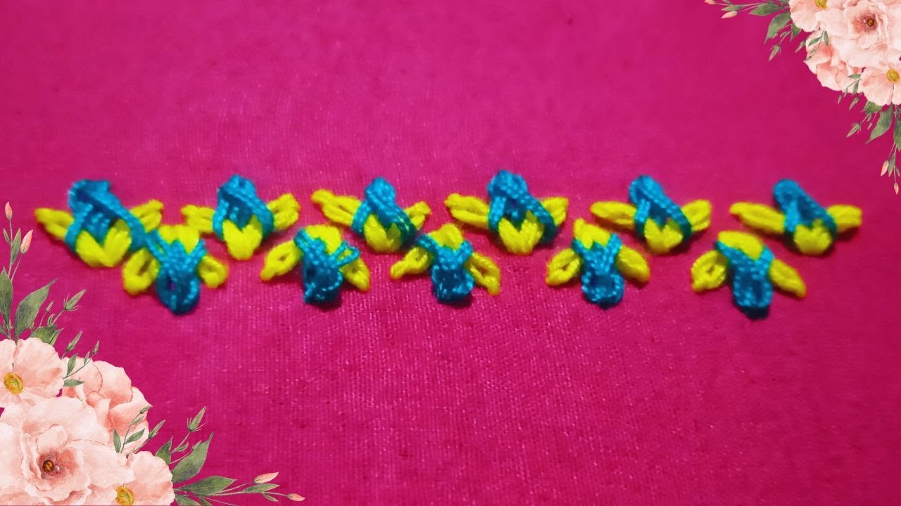 Unique and stylish hand border and side or neck designs. Very useful ...