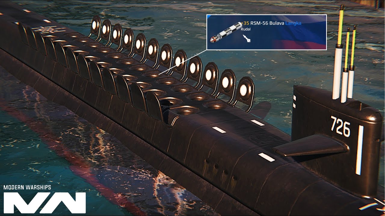 USS Ohio - Full Bulava Nuclear Missile Gameplay - Modern Warships - YouTube