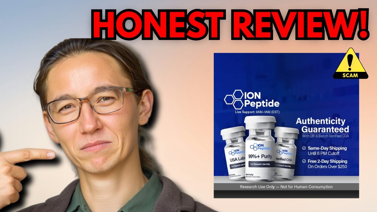 Ion Peptide Review (2026): Legit Peptide Store or Scam? - YouTube