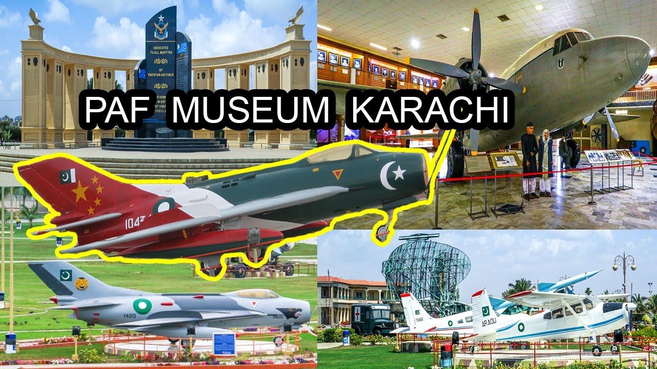 PAF Museum Karachi | Pakistan Air Force Museum 2023 | AirForce Fighter ...