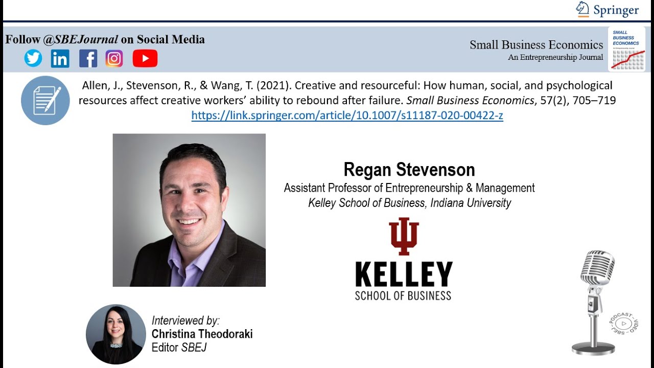 Regan Stevenson reflects on Creative Workers’ Ability to Rebound after ...