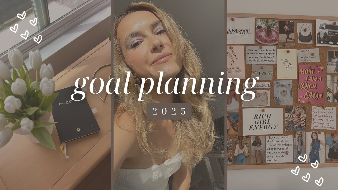 Goal Planning for 2025 🎯 | with actionable journal prompts - YouTube