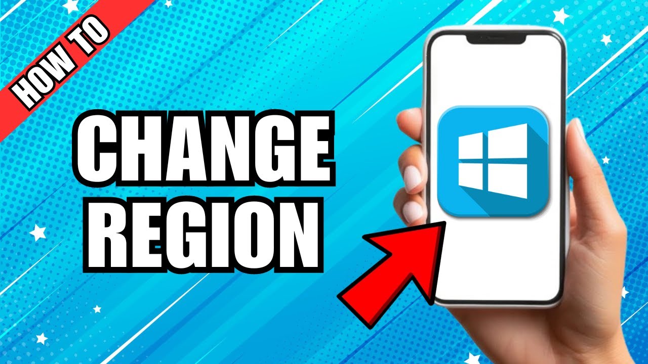 How To Change Region In Microsoft Account - YouTube