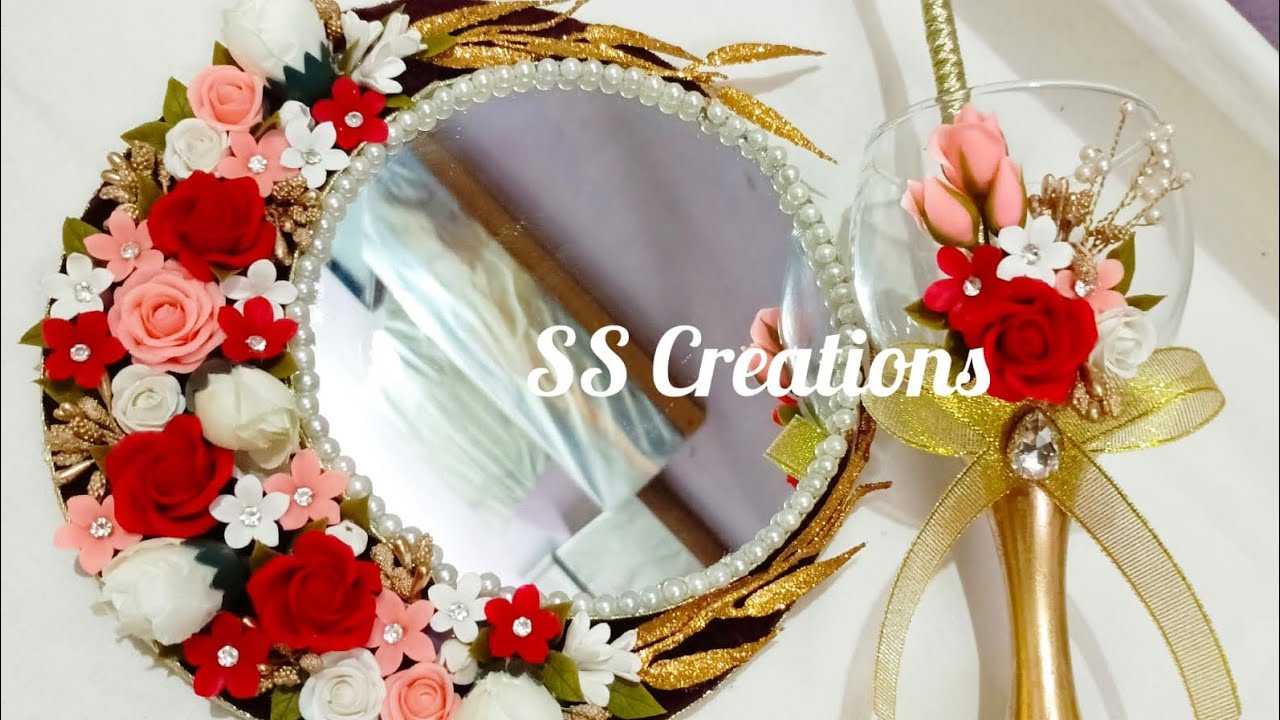 Doodh pilai glass decoration ideas | how to make dodh pilai glass at ...