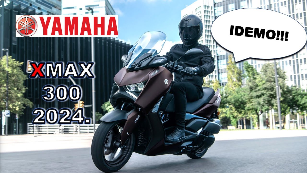 YAMAHA X-Max 300 2024. TEST *prvi utisak* #yamaha - YouTube