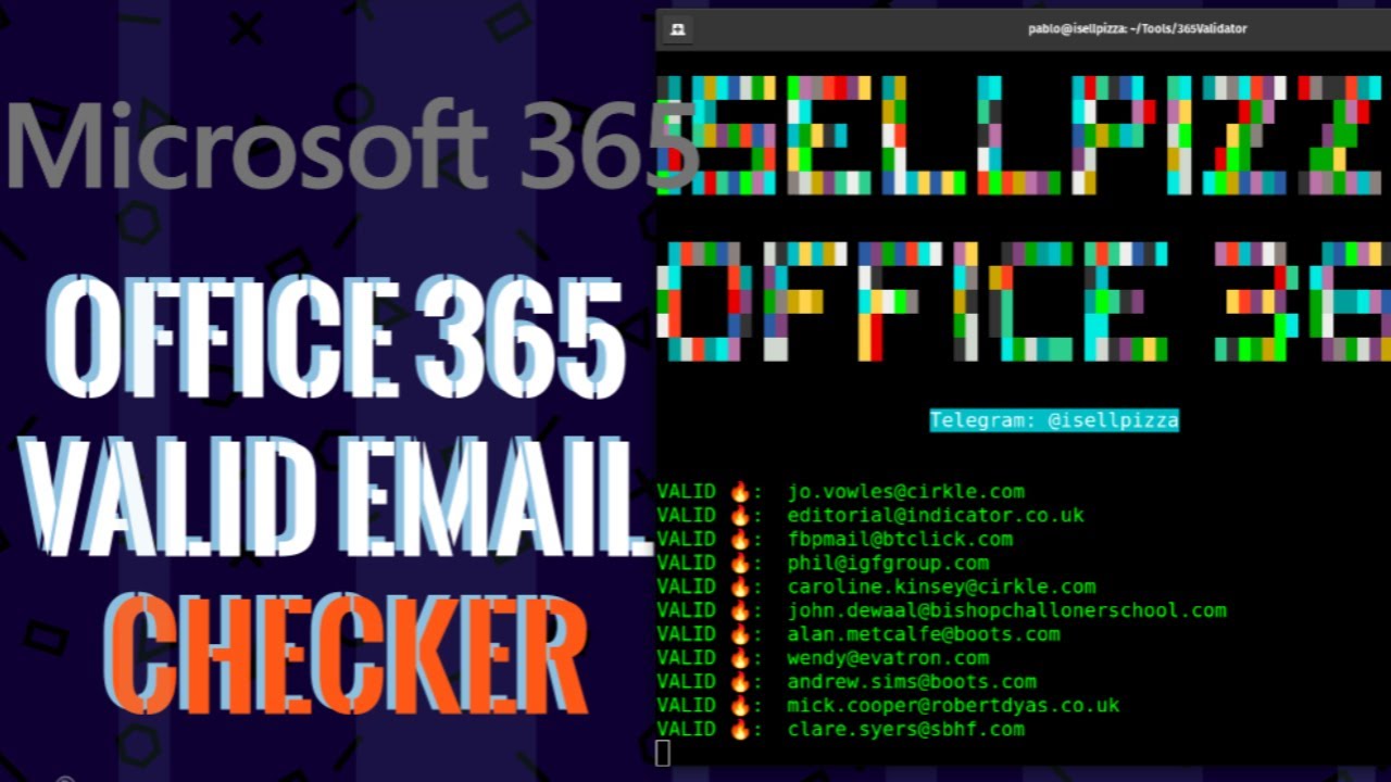 OFFICE 365 Valid Email Checker (Proxyless & Multithreaded) 2024 - YouTube