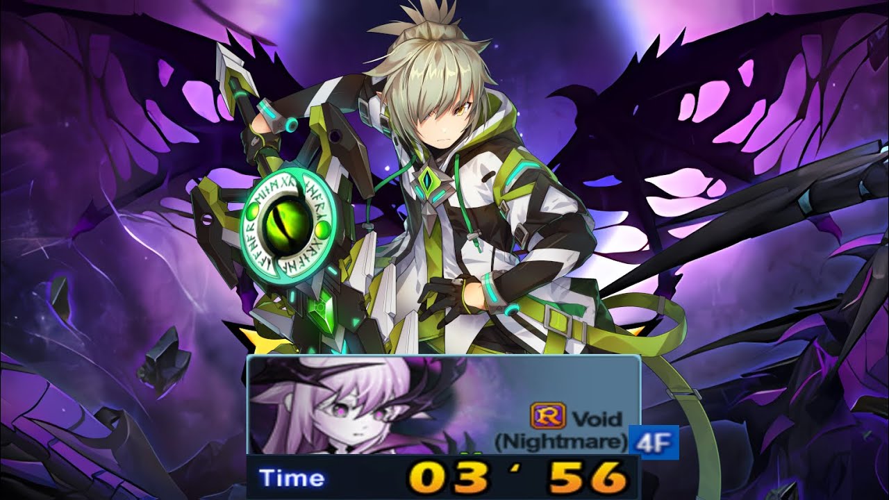 Grand Chase Classic - Zero Void (Nightmare) 4F 3'56 - YouTube