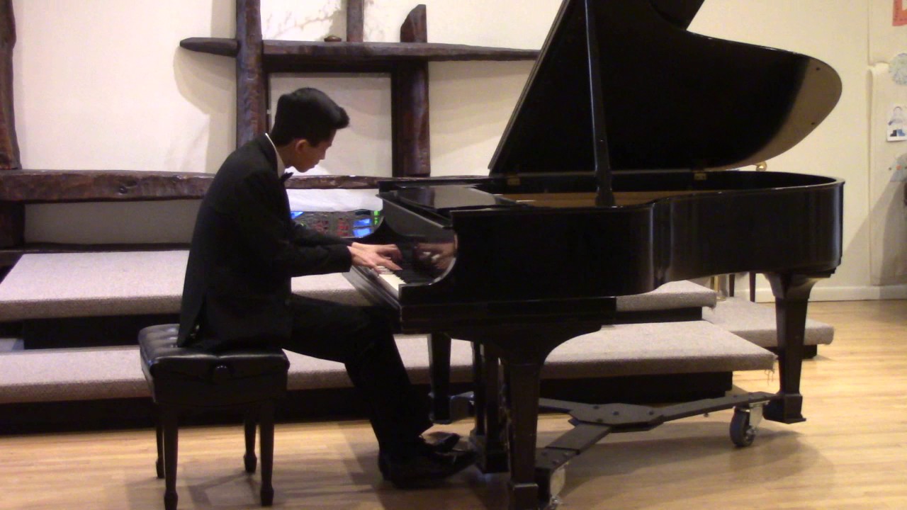 Chopin Revolutionary Etude | Noah Chen | Walter Engel Festival 2016 ...