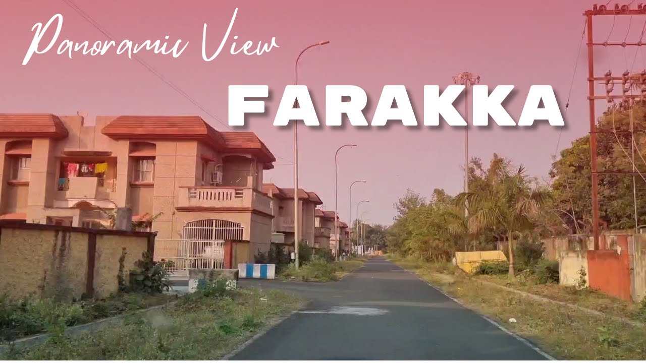Farakka Township and Barrage - YouTube