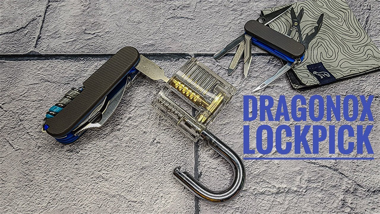 Custom Swiss Army Knife with a Lock Pick - YouTube