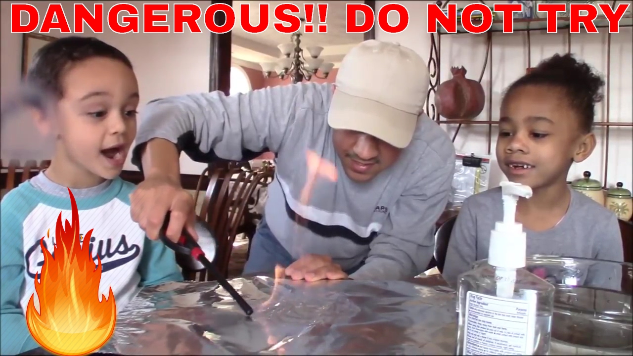 Magic Fire Hands Experiment *Set My Hands On Fire*🔥😰 - YouTube