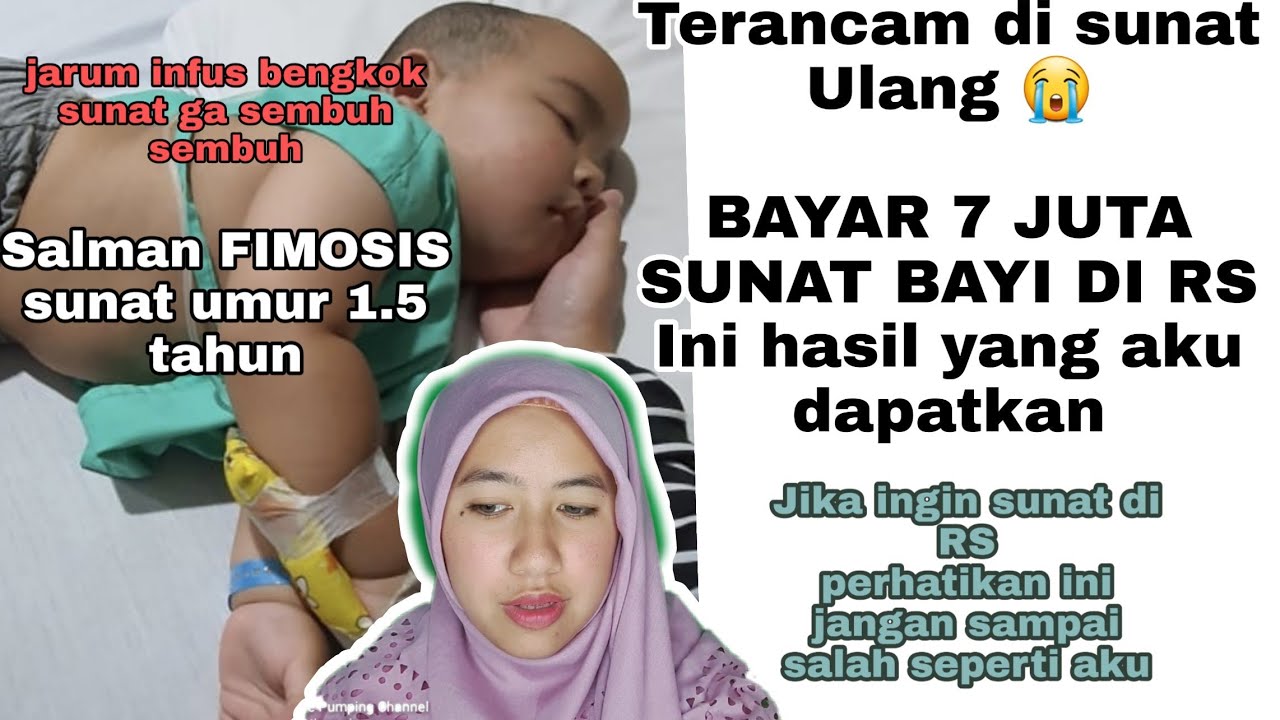Salman Fimosis | Hati hati sunat bayi di Rumah sakit ‼️ Sunat ulang ...