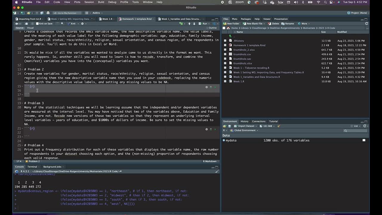 R Markdown - YouTube