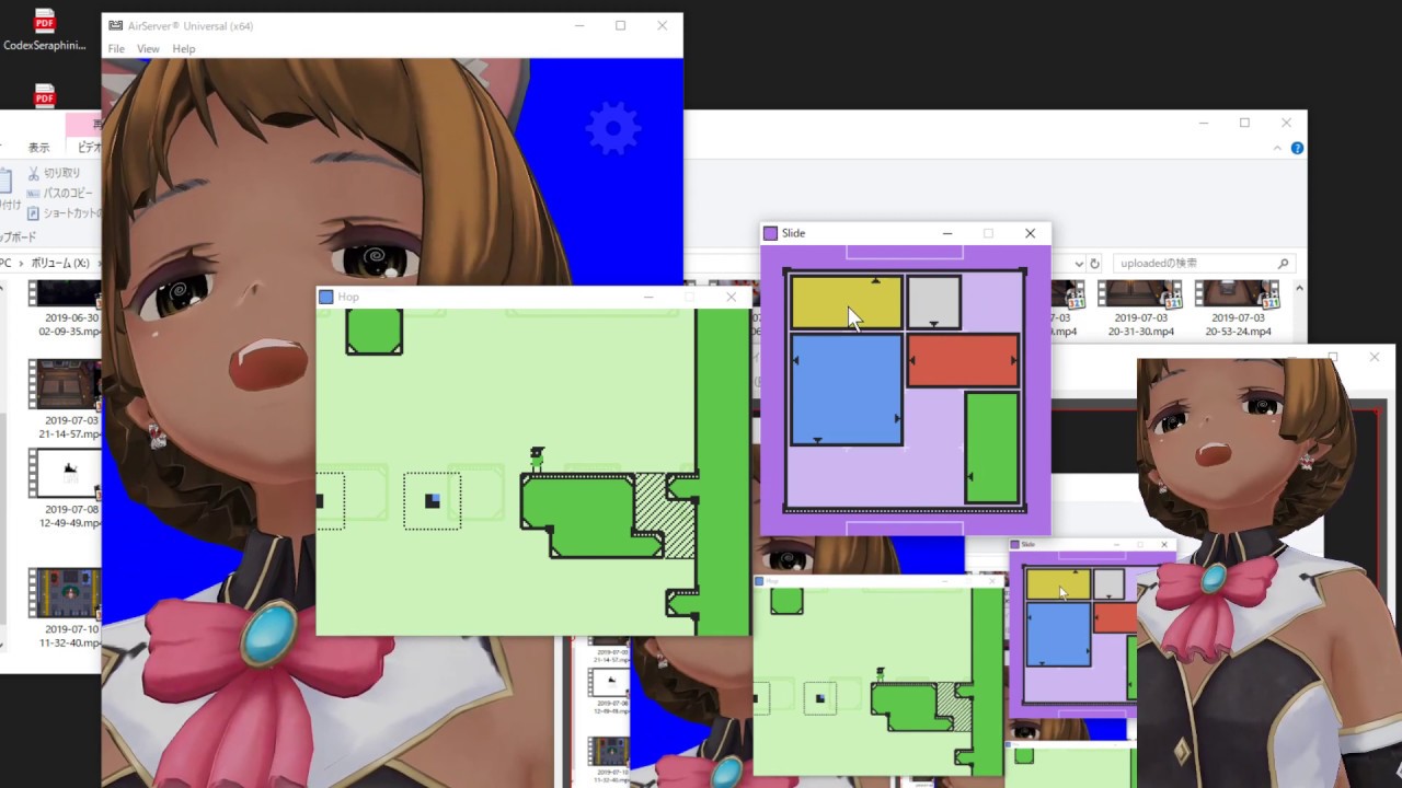 独立する2つのゲームの関連は? 傑作パズル HopSlide [playthrough][END] - YouTube