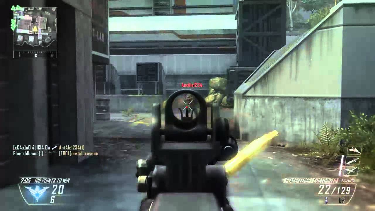 Peacekeeper- Black Ops II Game Clip - YouTube