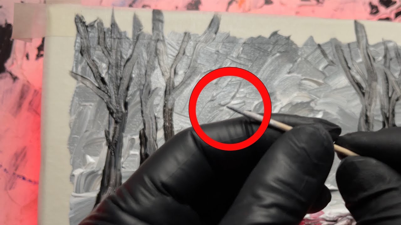HOW TO Use Toothpick to Paint for Beginners - YouTube