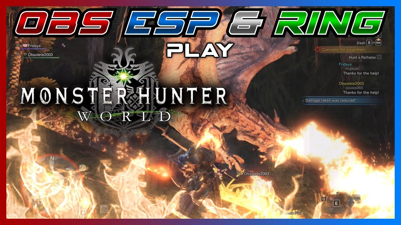 Obs, Esp, & Ring Play: Monster Hunter World - A Fiery Throne Atop the ...