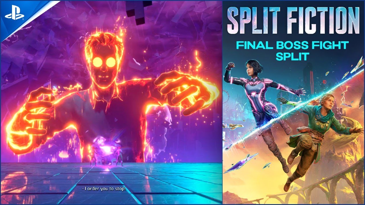 Split Fiction Last Boss Fight. Final Chapter, Level, Act, Scene. Grand ...