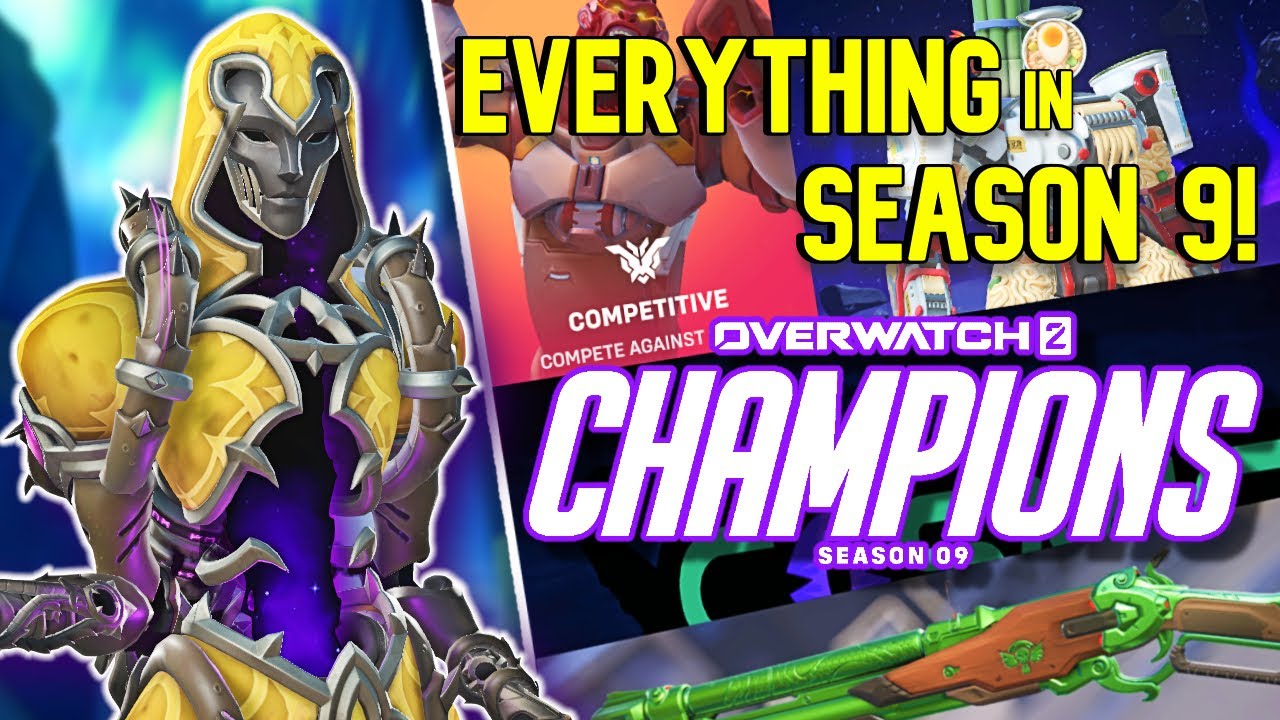 Overwatch 2 Season 9! Cosmic Crisis, NEW Battle Pass Skins, Twitch ...