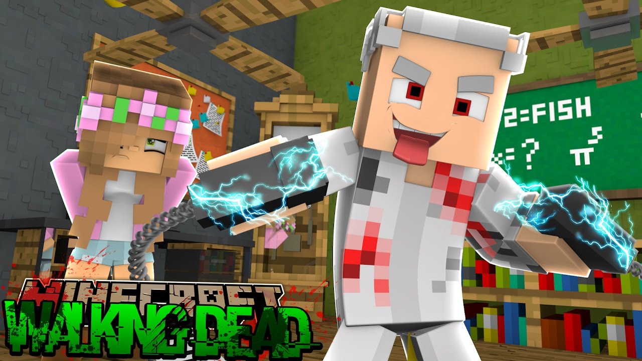 Minecraft THE WALKING DEAD - WE HAVE TO SAVE LITTLE KELLY!!! - YouTube