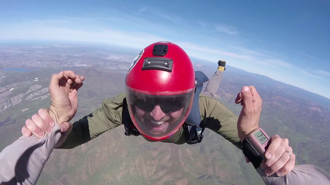 Practice A License Jump - Skydive San Diego - YouTube