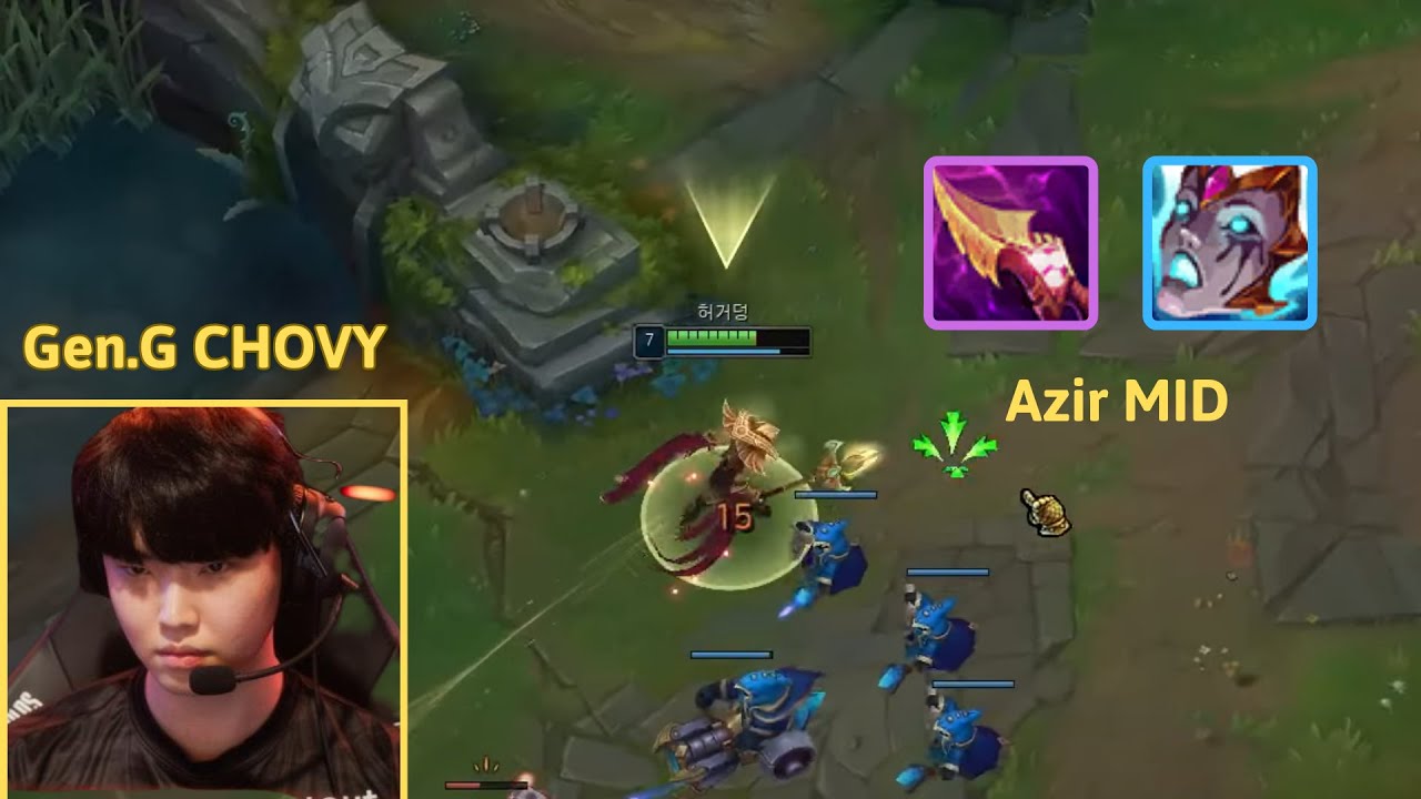 Gen.G Chovy: Azir vs Arhi - MID lane [p14.4] - YouTube
