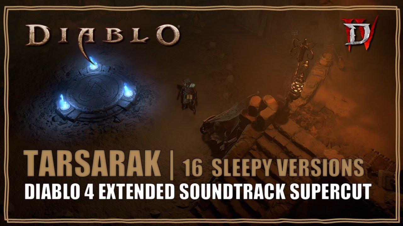 Diablo 4 Soundtrack Tarsarak Extended Music Supercut - YouTube