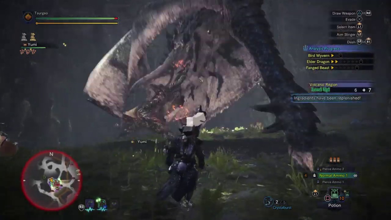 Monster Hunter World: Iceborne - Turf War: Tempered Azure Rathalos Vs ...