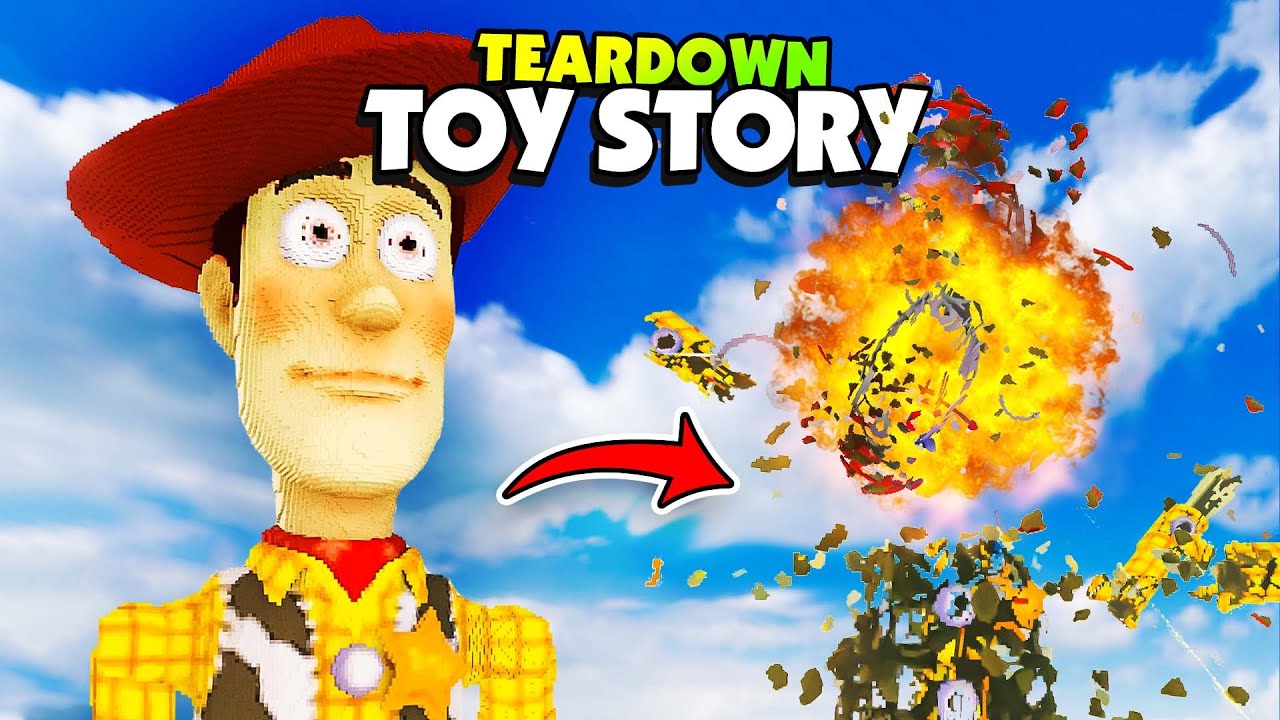 NEW Teardown Toy Story Mod - Destroying Woody - Teardown Mods - YouTube