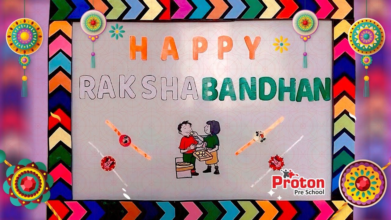 Rakhi Celebration at Proton Pre School | Pre-Nursery Festivities |2024 ...