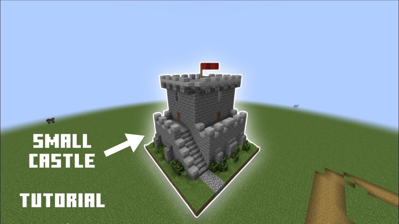 Minecraft - How To Build A Small Castle - (Minecraft Tutorial #2) - YouTube