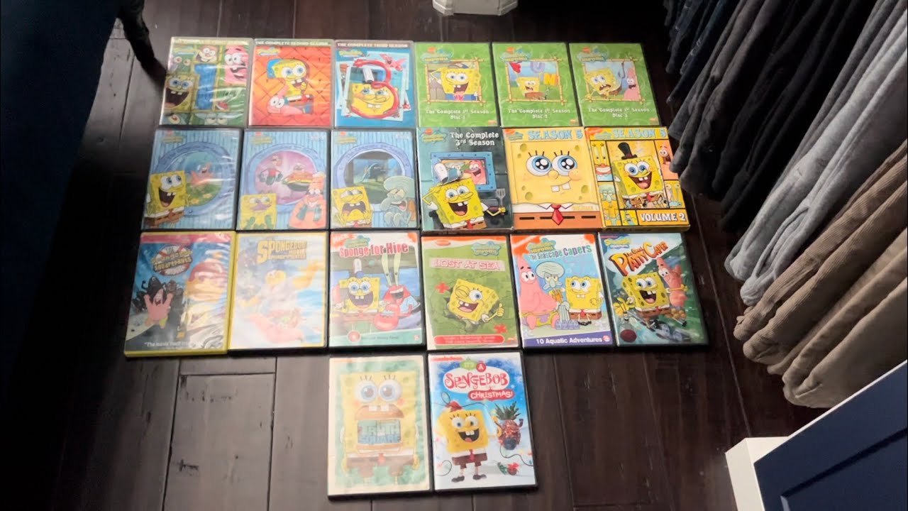 My SpongeBob SquarePants DVD Collection (Requested by @dylant ...