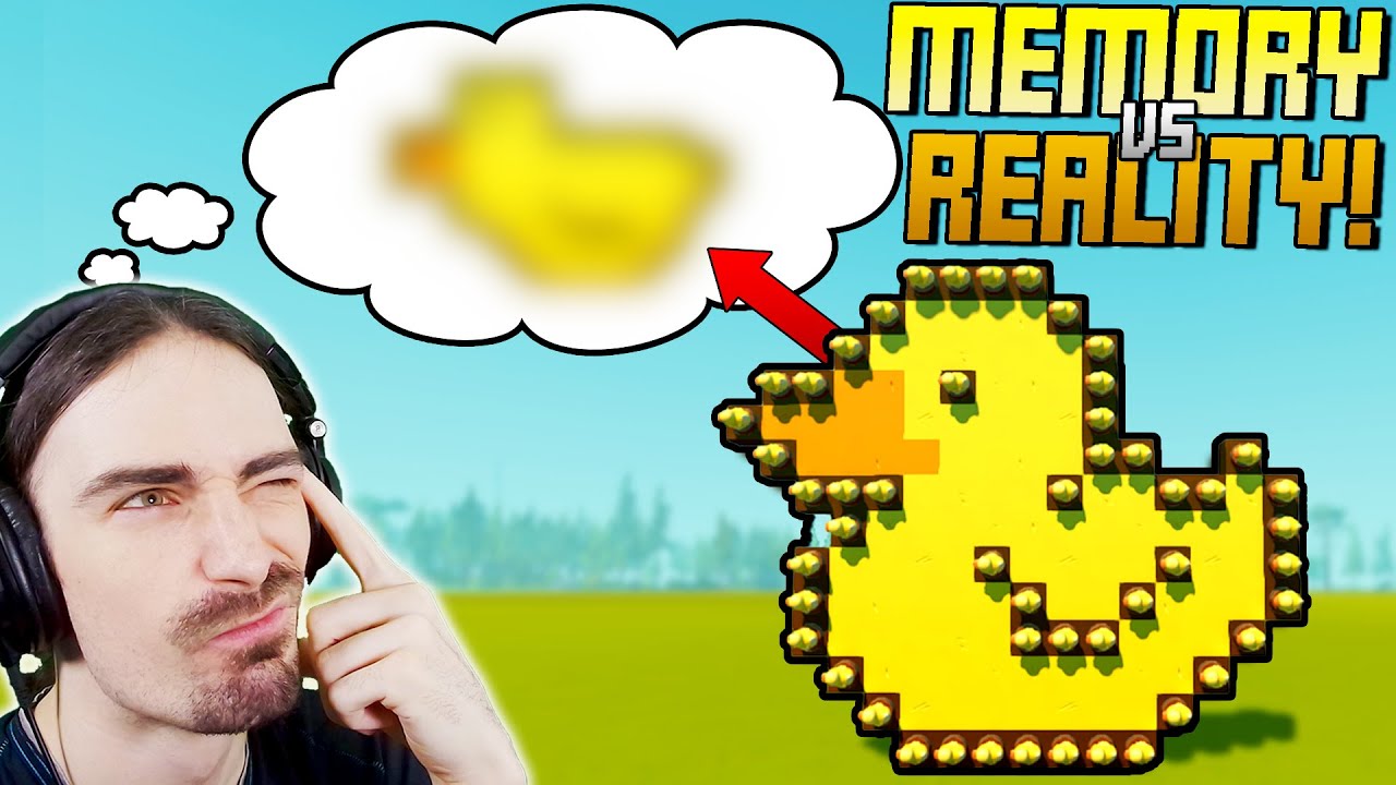 Building From Memory Challenge! Who Has the BEST MEMORY? - Scrap ...