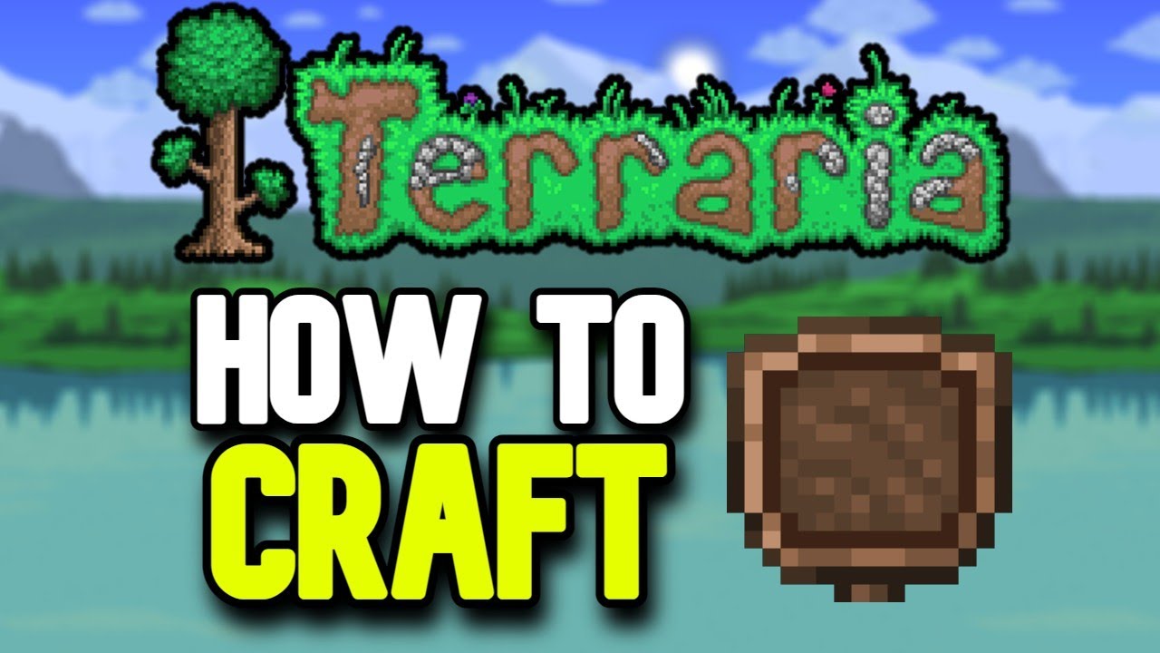 How to Make an Item Frame in Terraria - YouTube