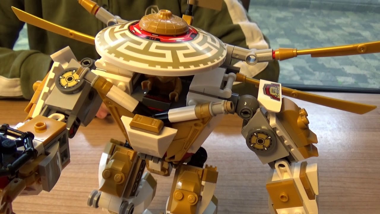 Lego 71702 Ninjago Gouden Mech - YouTube