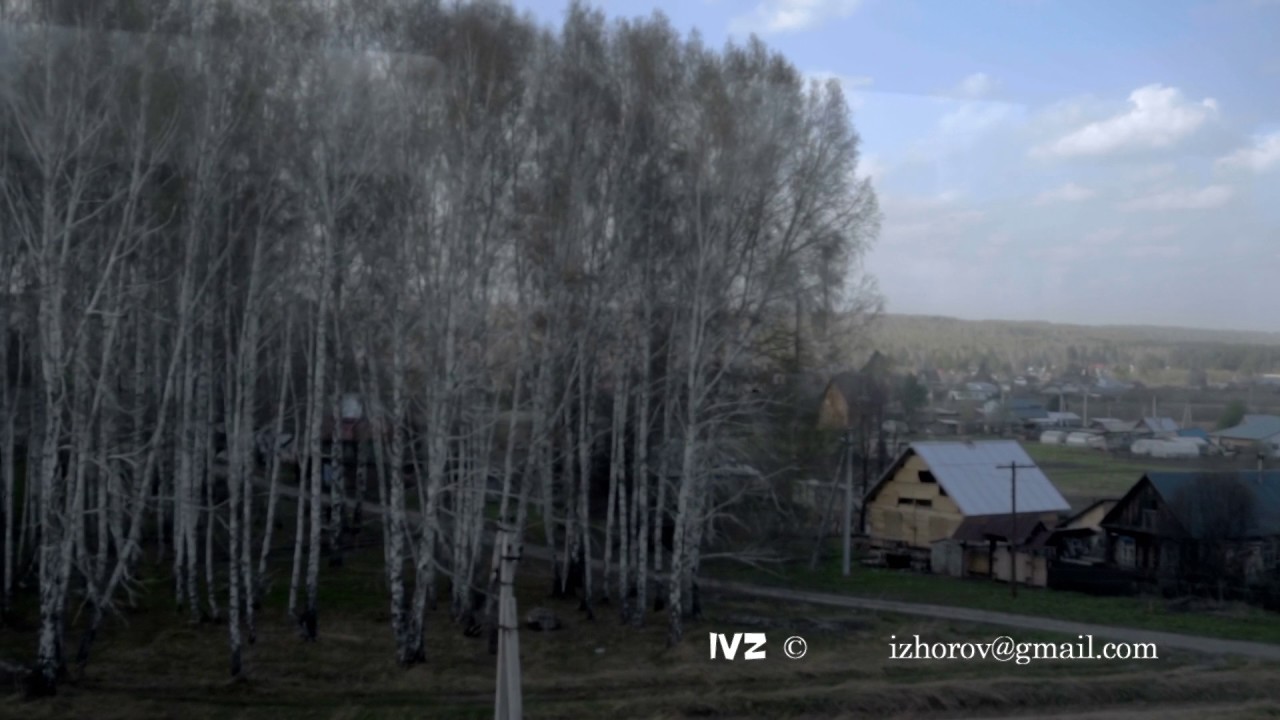 Siberian spring landscape - YouTube