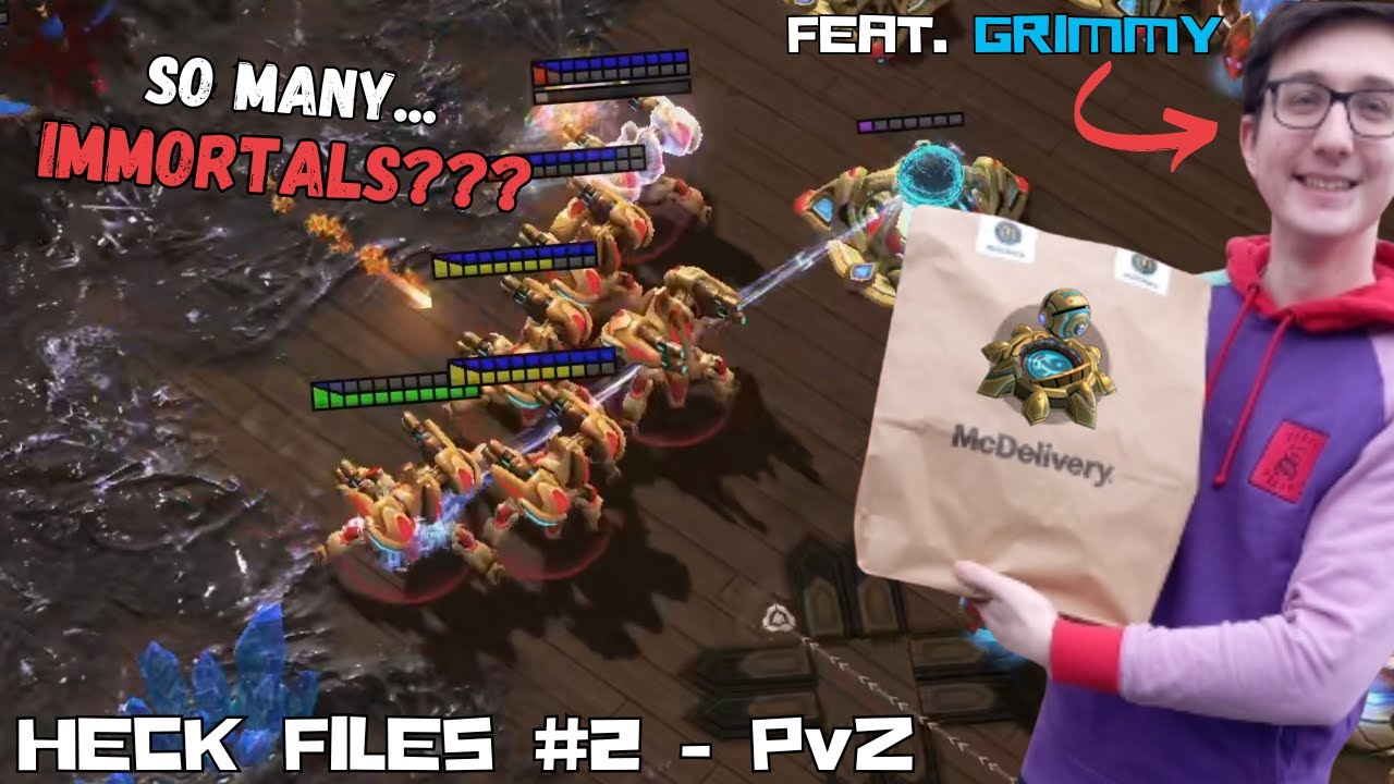 How many IMMORTALS does it take to kill a ONE BASE ZERG? - Heck Files ...