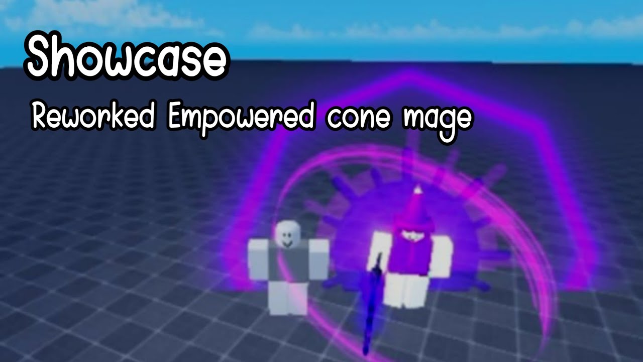 Showcase Reworked Empowered cone mage | superbox siege defense - YouTube