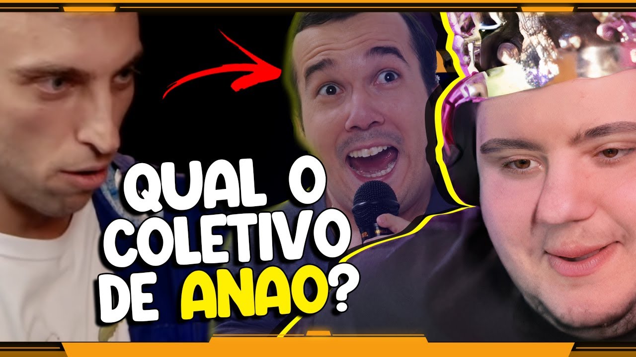MANZIONE REAGE: NÃO PODE RIR! com COMEDIANTES (Léo Lins, Fábio Rabin ...
