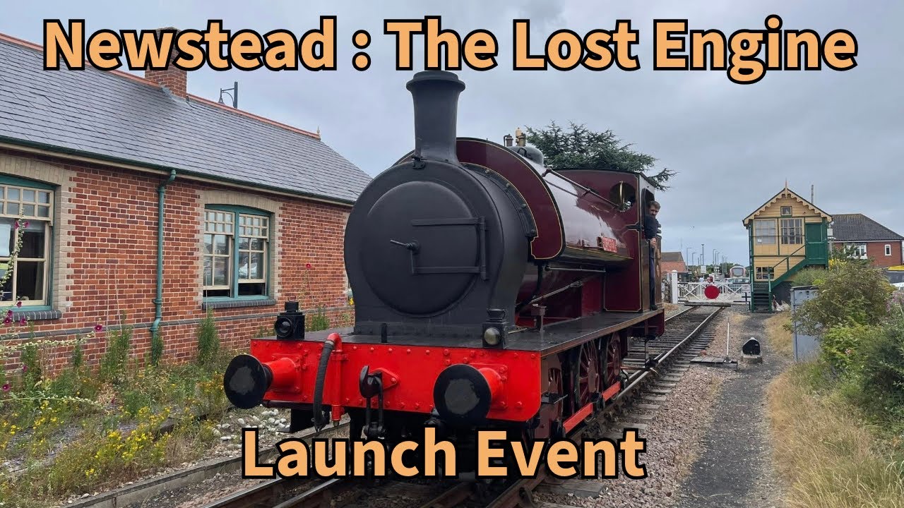 Hunslet Newstead The Lost Engine Launch Event 2025 - YouTube