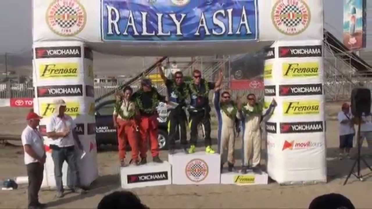 Los Joyner en el Rally Asia 2015 (cat. TUB-C) - YouTube