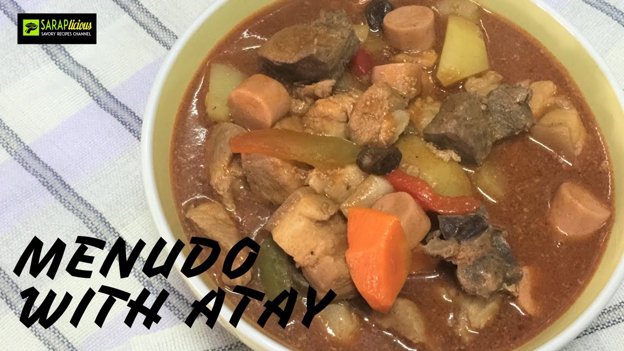 Menudo (Filipino Pork and Liver Stew) - YouTube