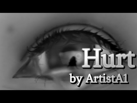 Hurt - Art for beginners | ArtistA1 | By#inadil - YouTube