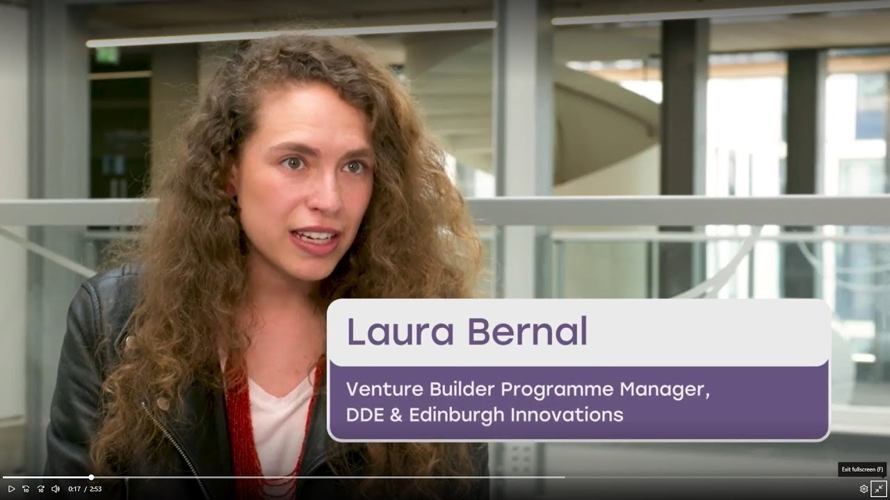 DDE Venture Builder with Laura Bernal - YouTube