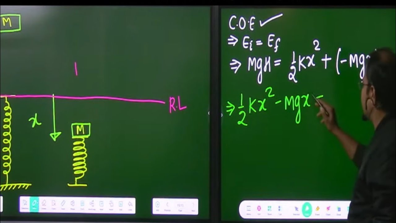 work energy theorem ,conservation of energy . - YouTube